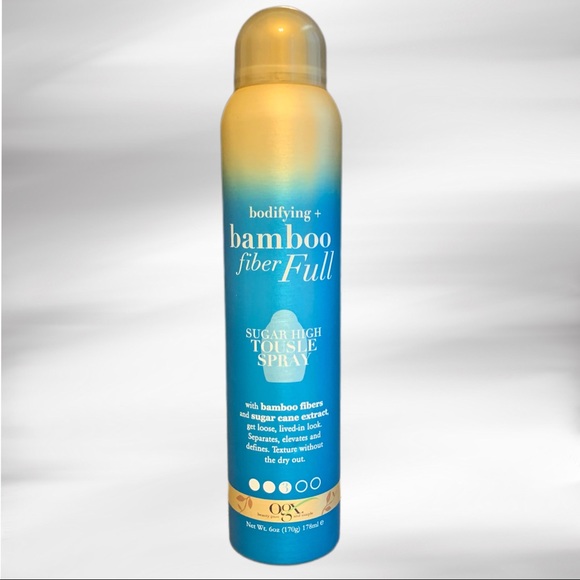OGX | Hair | Ogx Bodifying Bamboo Fiber Full Sugar High Tousle Spray 6 ...
